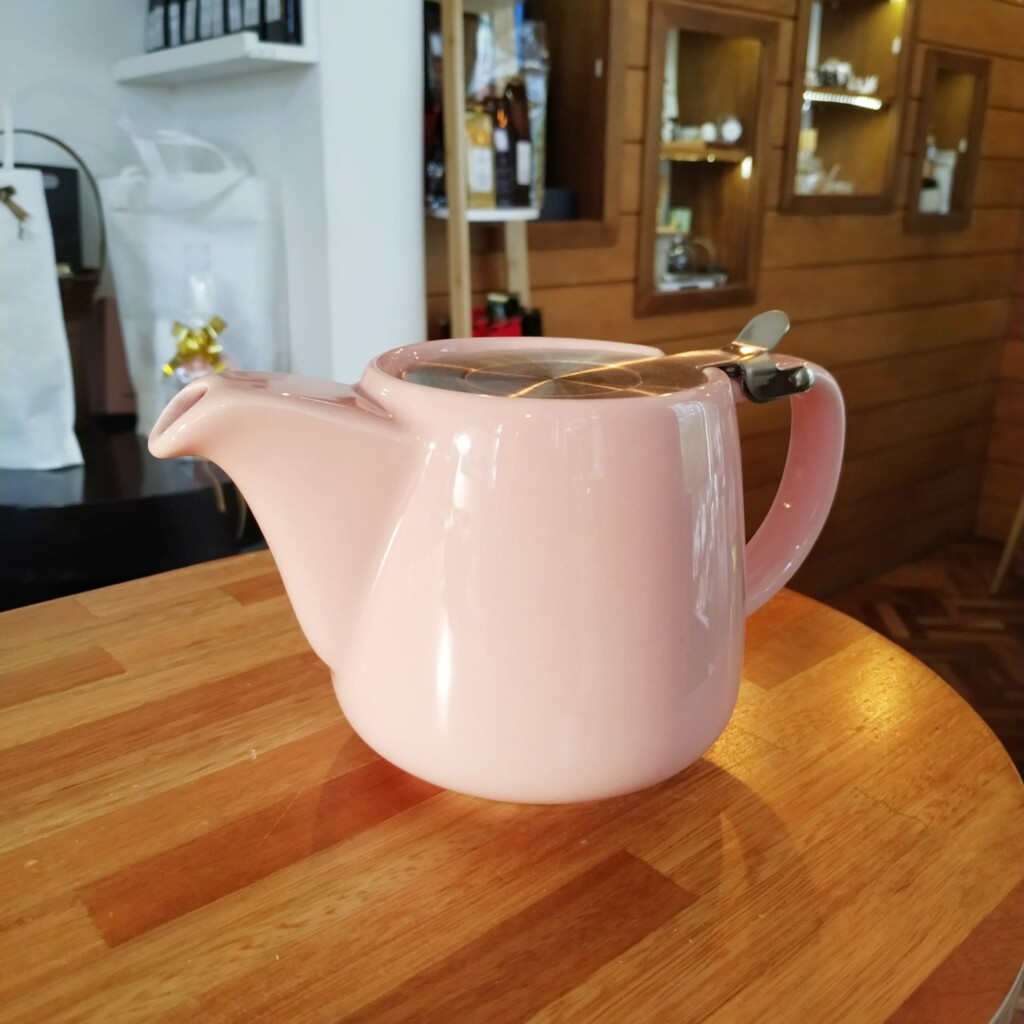 Tetera de porcelana 500cc Rosa pastel – Reencontraté